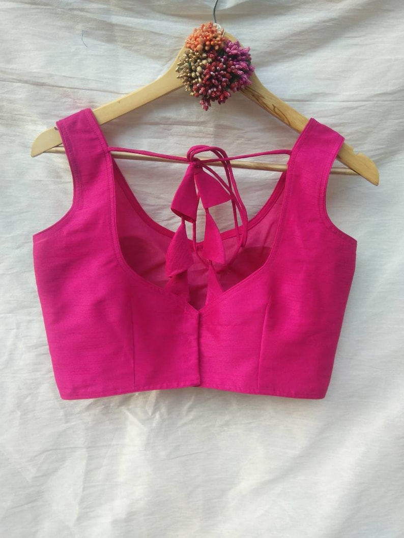 Handmade Designer Women Saree Blouse Indian Sari Blouse Sari - Etsy