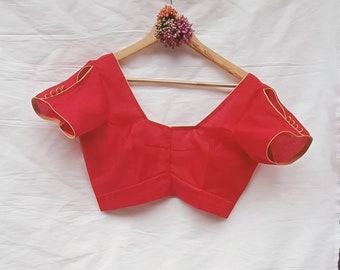 Back Open Sari Blouse - Etsy