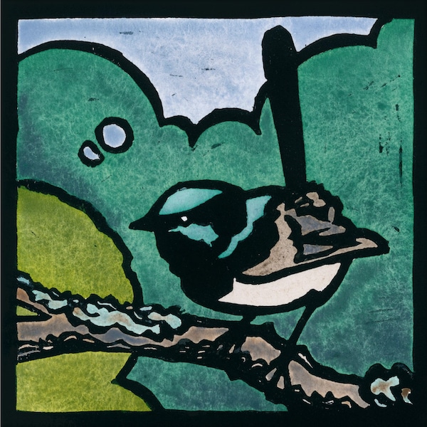 Linocut Cards - Etsy