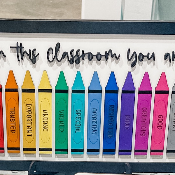 Classroom Sign - Etsy