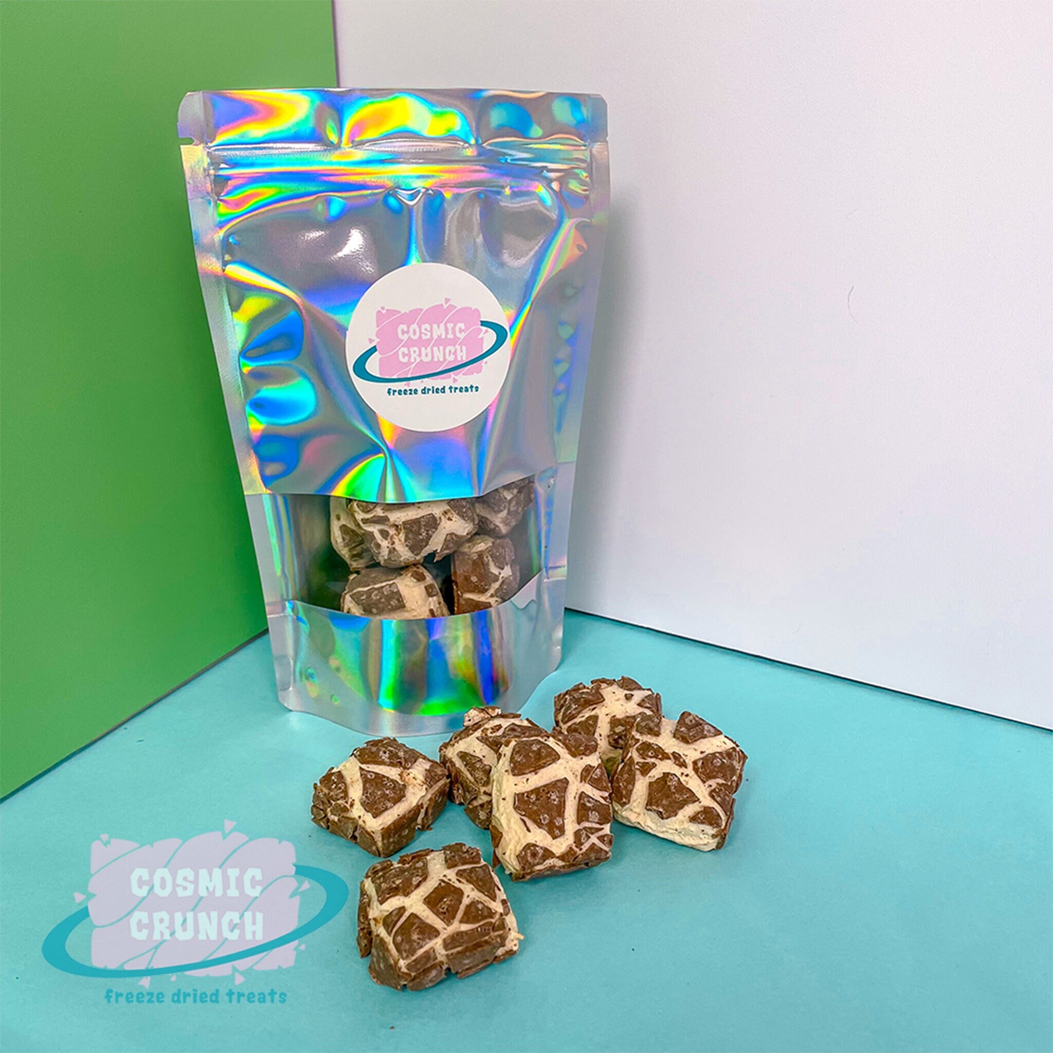 Freeze Dried Milky Way Chocolate Bites Cosmic Crunch Astronaut Food ...