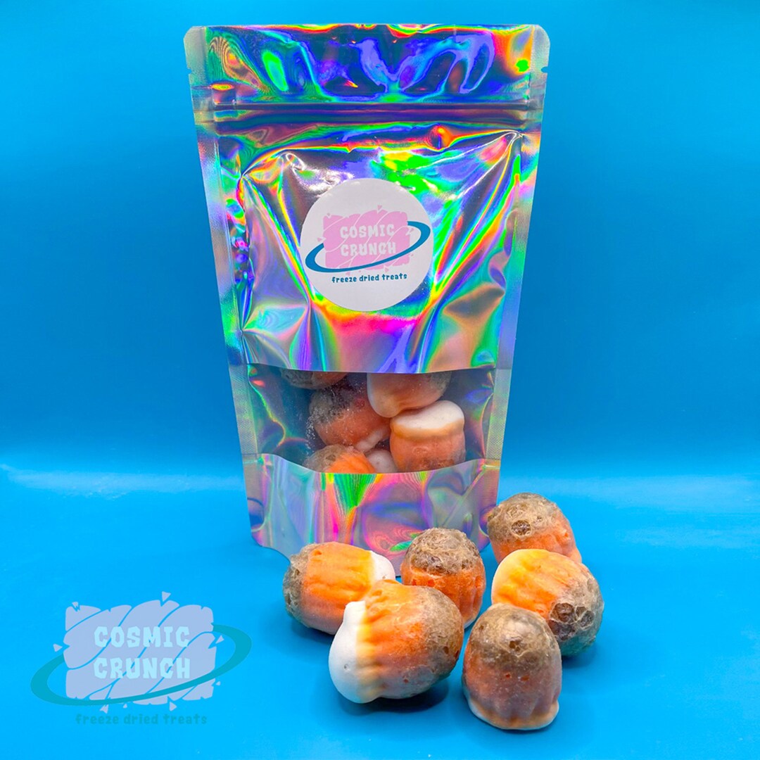Freeze Dried Gummy Caramel Creams | Cosmic Crunch | Astronaut Food ...