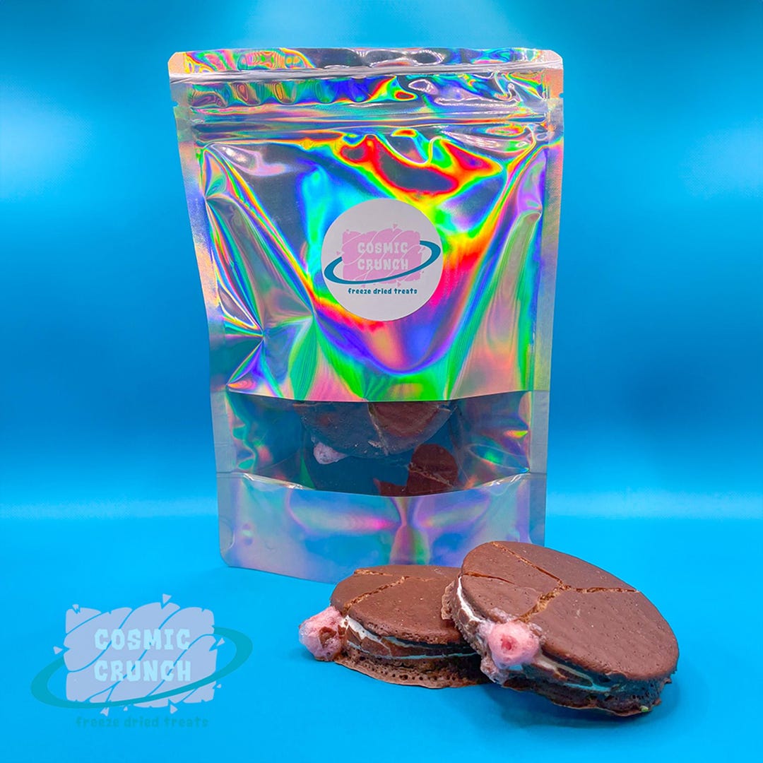 Freeze Dried Jammy Marshmallow & Chocolate Biscuit | Cosmic Crunch ...