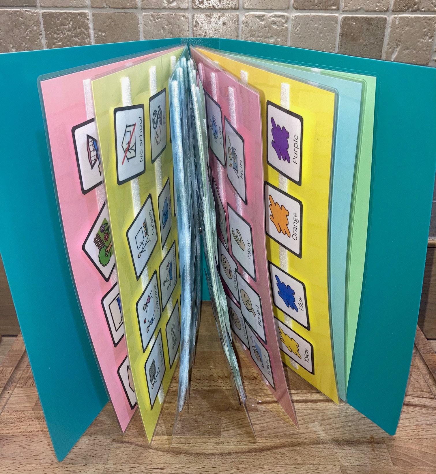 PECS Folder Book. A4. Symbols. Widget. Schedule. Special | Etsy