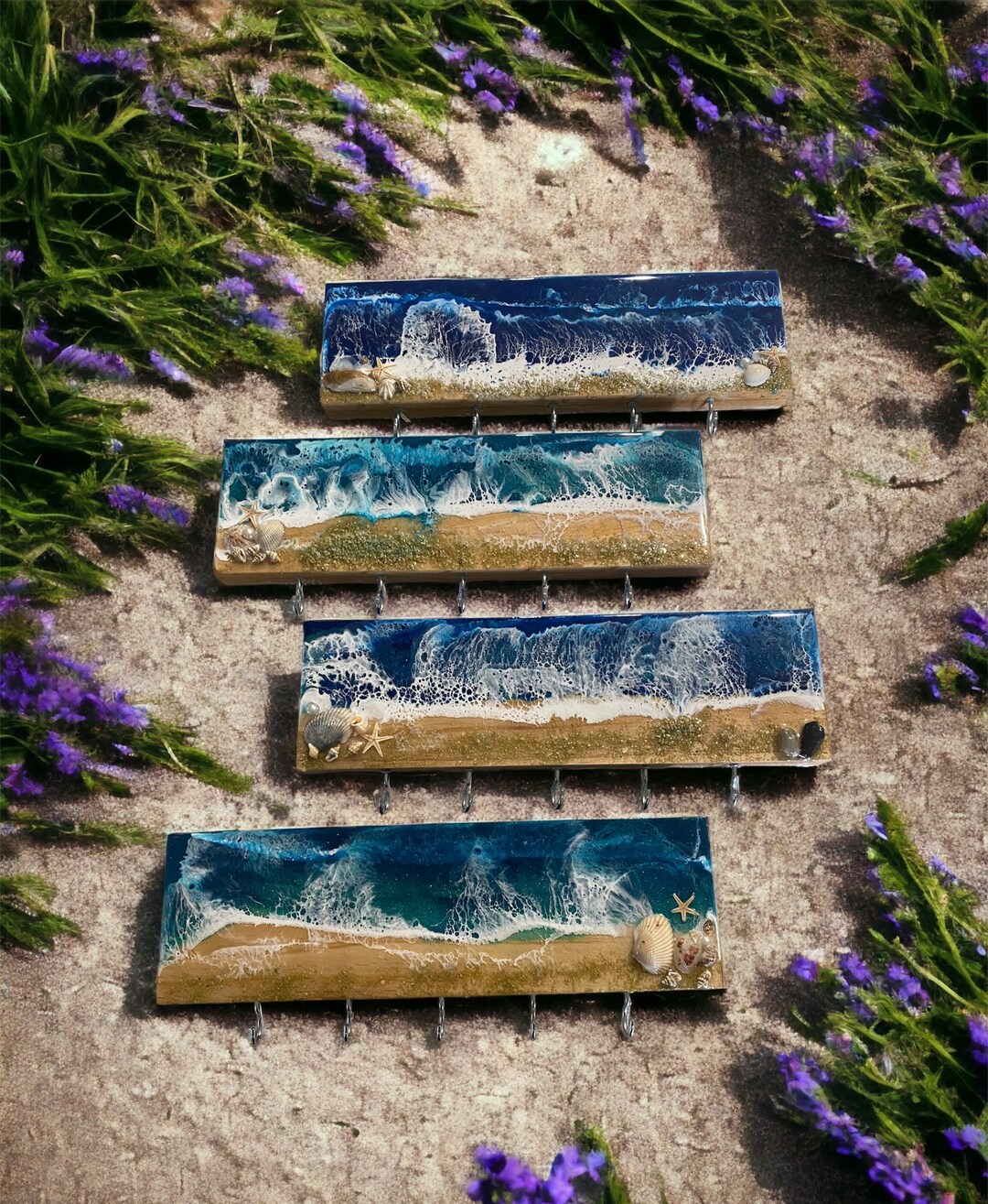 Resin Key Holder - Etsy Australia