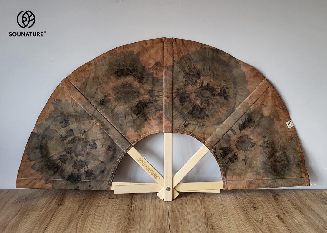 Sauna Fan MIDI PREMIUM, Wood Fan, Aufguss Fan, Spa, Folding Sauna Fan ...
