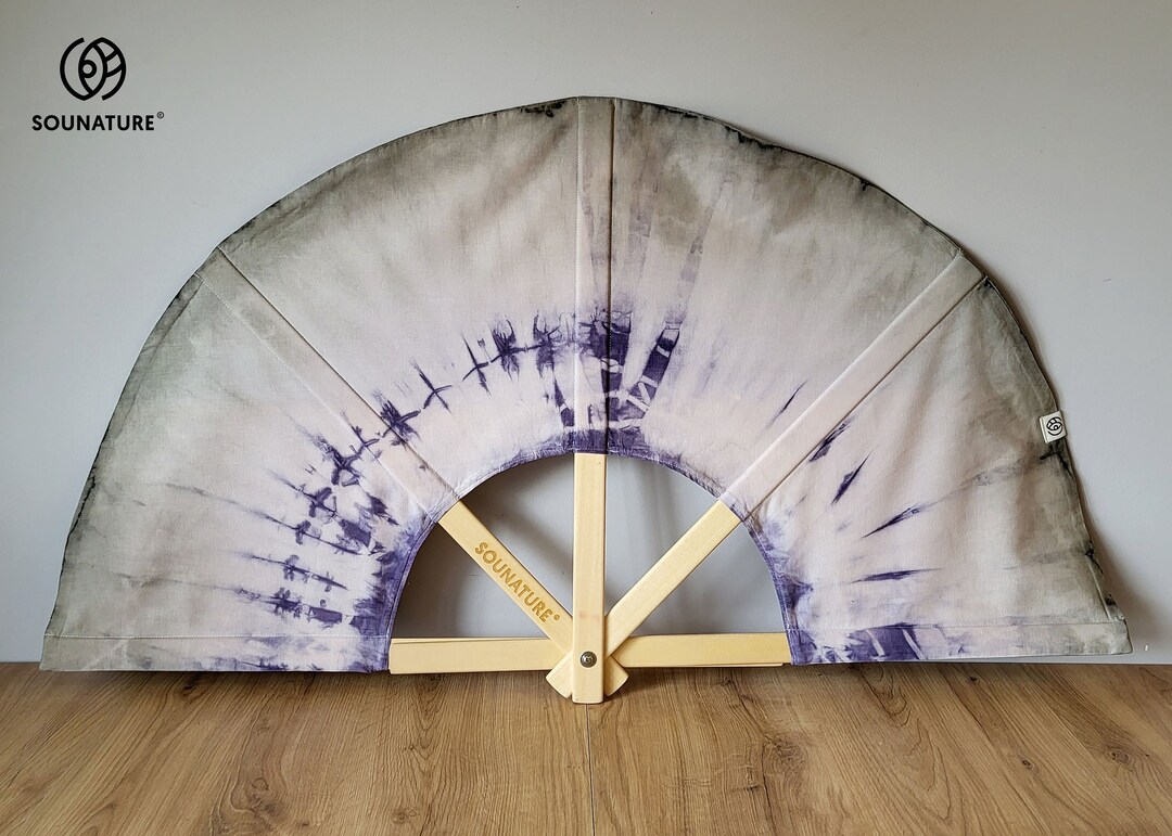 Sauna Fan MIDI PREMIUM, Wood Fan, Aufguss Fan, Spa, Folding Sauna Fan ...