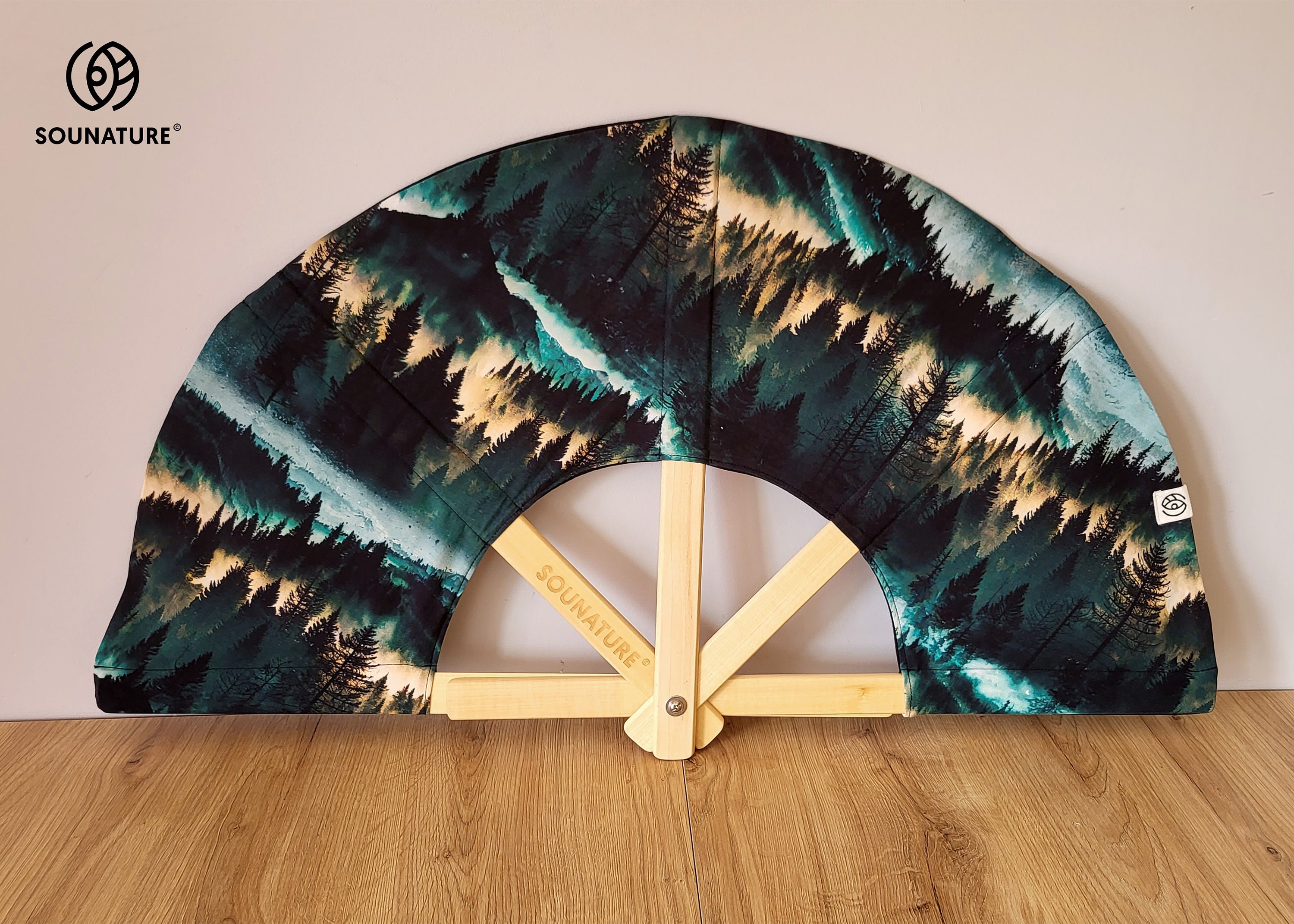 Mini Sauna Fan, Smoke Session, Hand Wood Fan, Aufguss Fan, Saunamaster ...