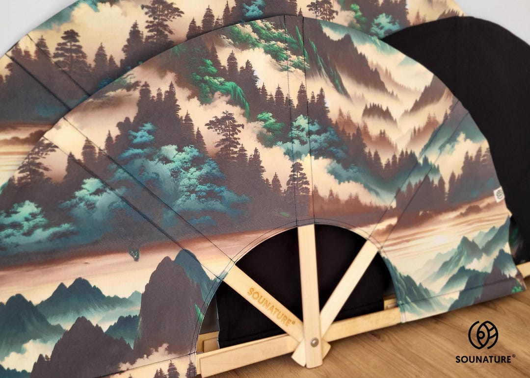 Sauna Fan LIMITED EDITION, Author's Design, Aufguss Fan, Hand Fan ...