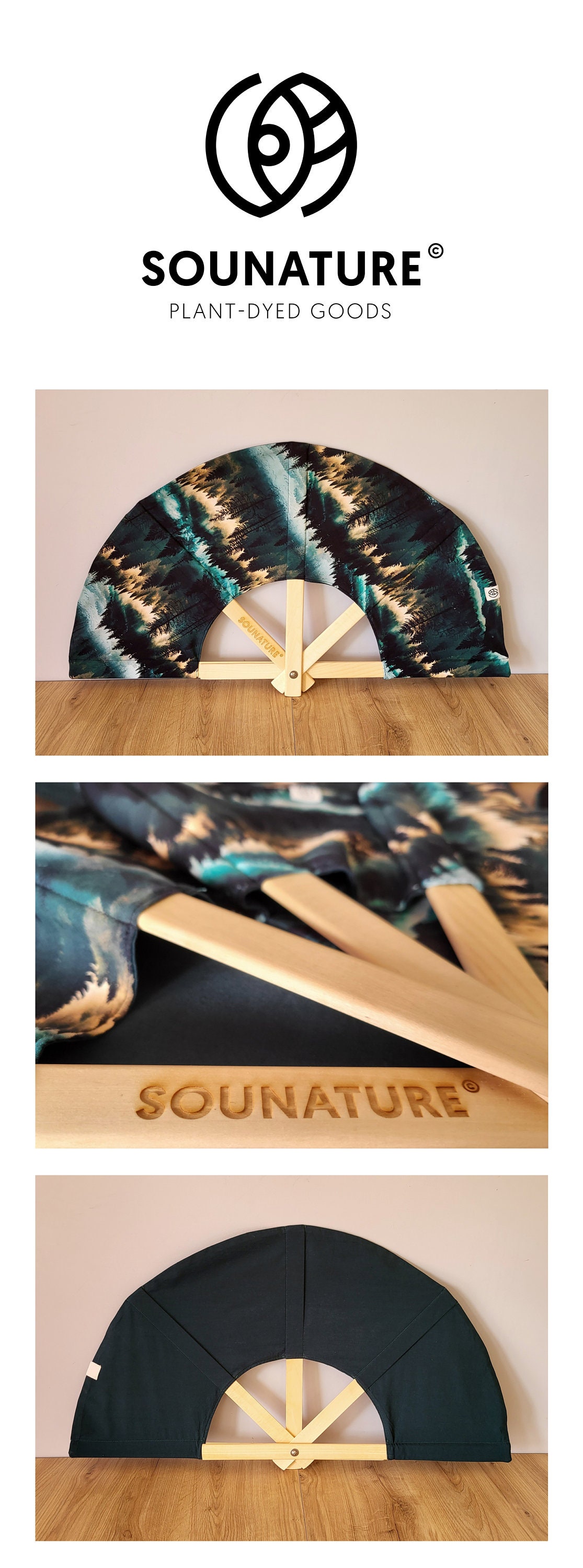 Mini Sauna Fan, Smoke Session, Hand Wood Fan, Aufguss Fan, Saunamaster ...