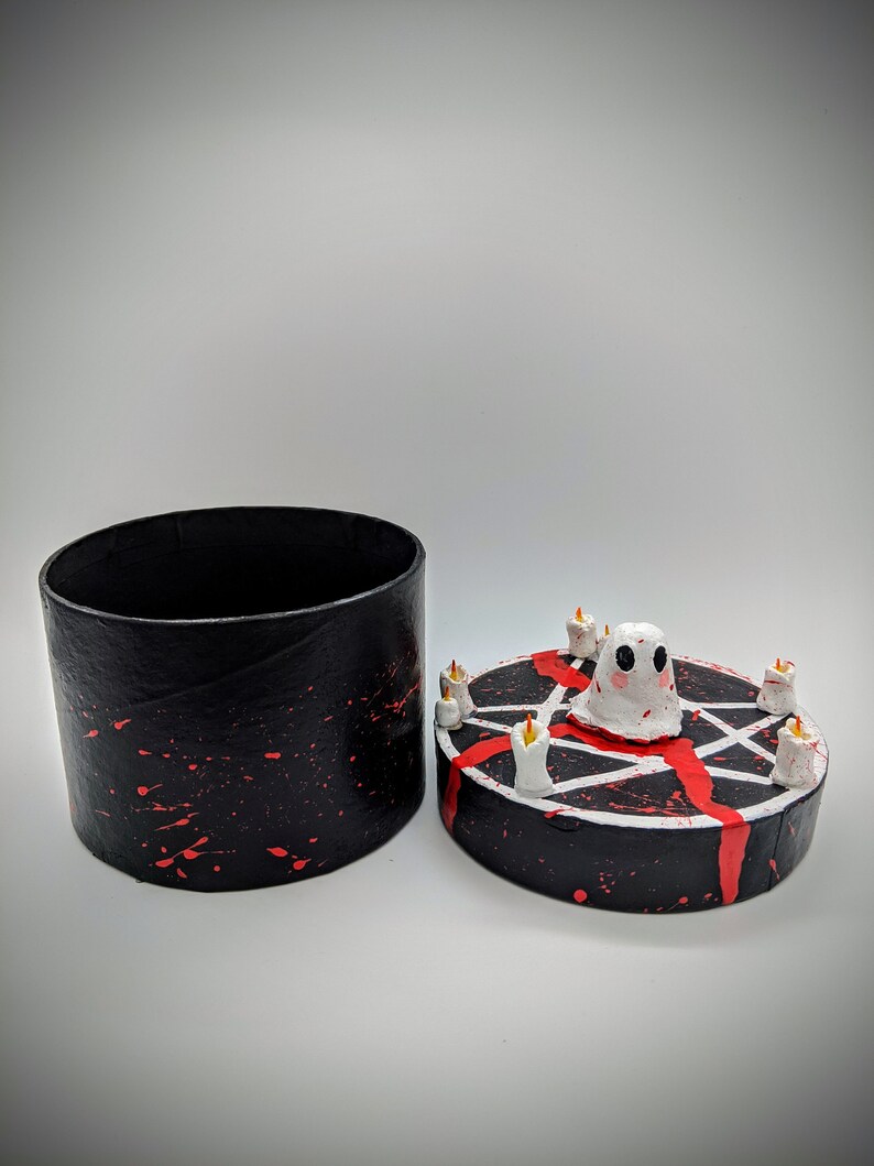 Ritual Ghost Trinket Box - Etsy