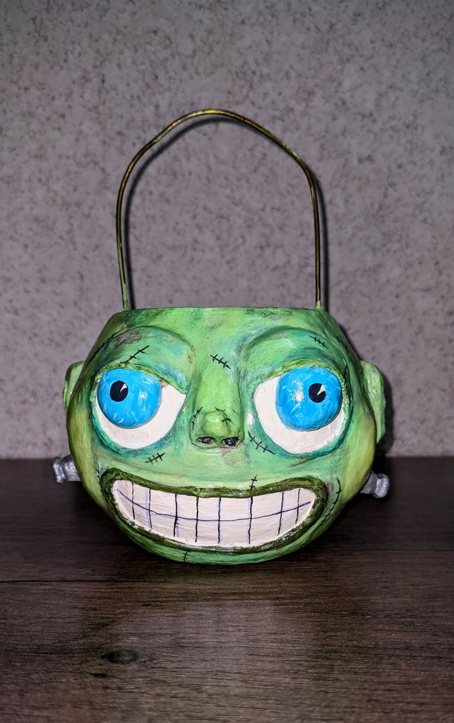 Vintage Inspired Trick or Treat Bucket Halloween Decorations - Etsy