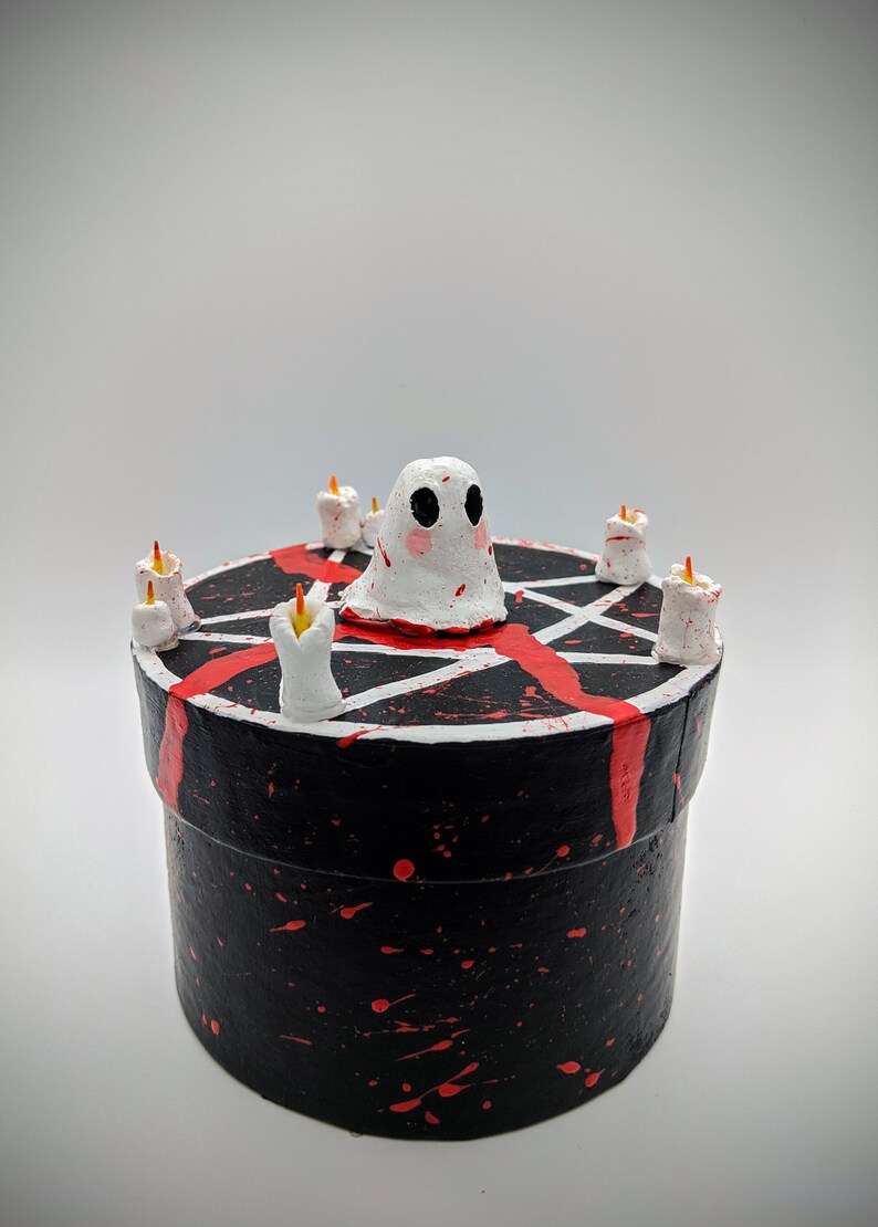 Ritual Ghost Trinket Box - Etsy