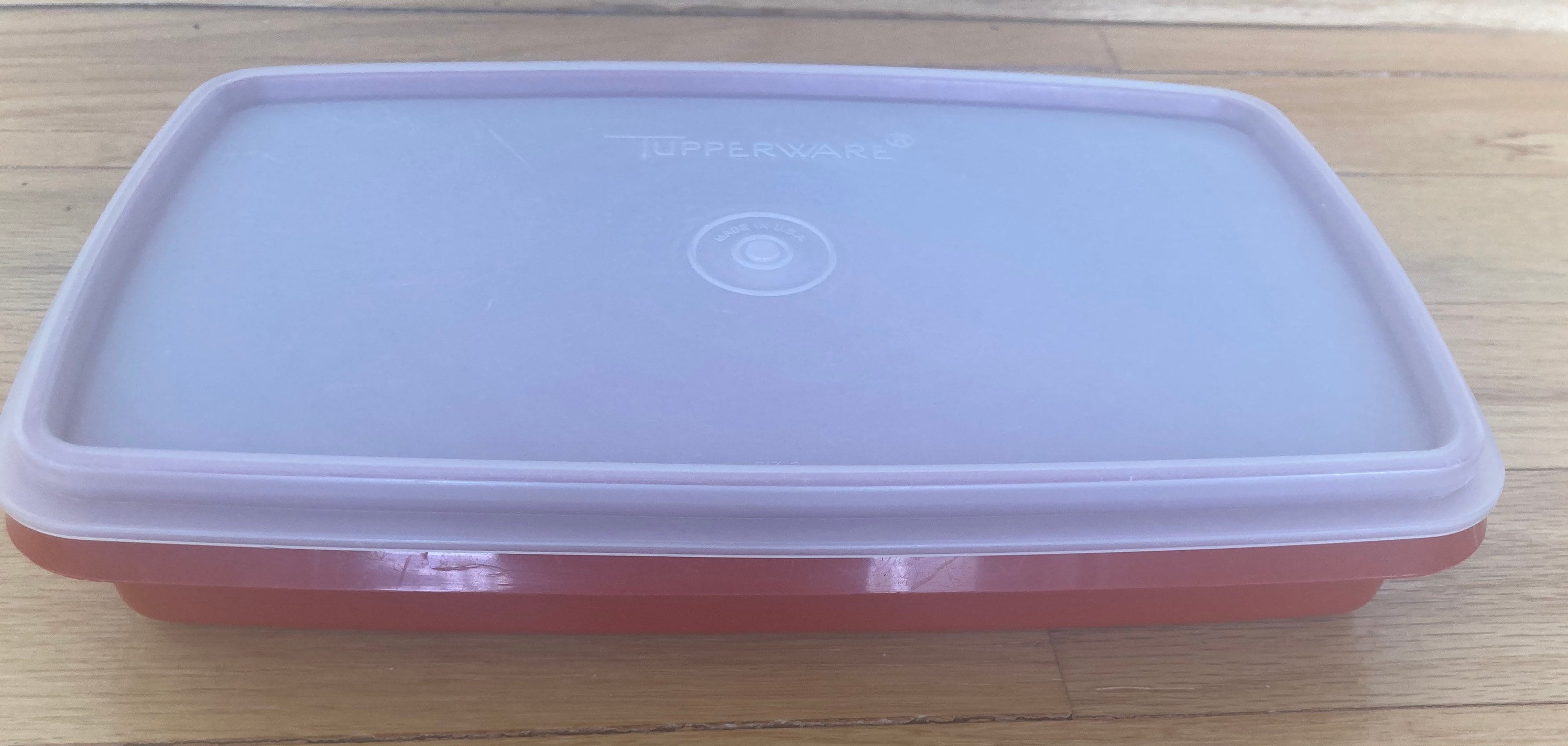 Vintage Tupperware Deli Keeper 2 Pc 816-1 in Paprika - Etsy