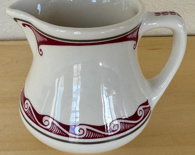 Vintage Ancient Mimbreno Indian Santa Fe Dining Car Creamer Reproduced ...