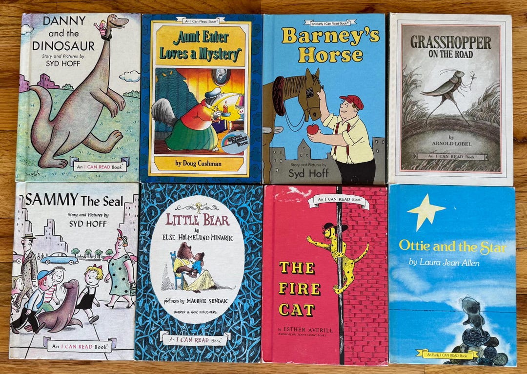 Set of 8 Vintage Weekly Reader Children's Hardback Books Copyrighted ...