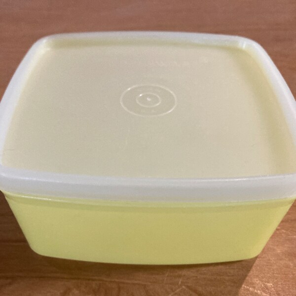 Yellow Tupperware - Etsy