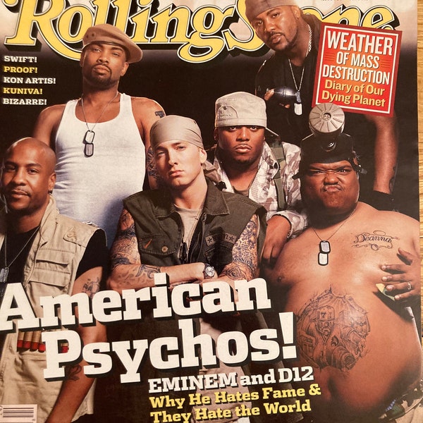 Rolling Stone Magazines - Etsy