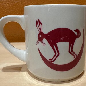 Vintage Ancient Mimbreno Indian Santa Fe Dining Car Rabbit Mug ...