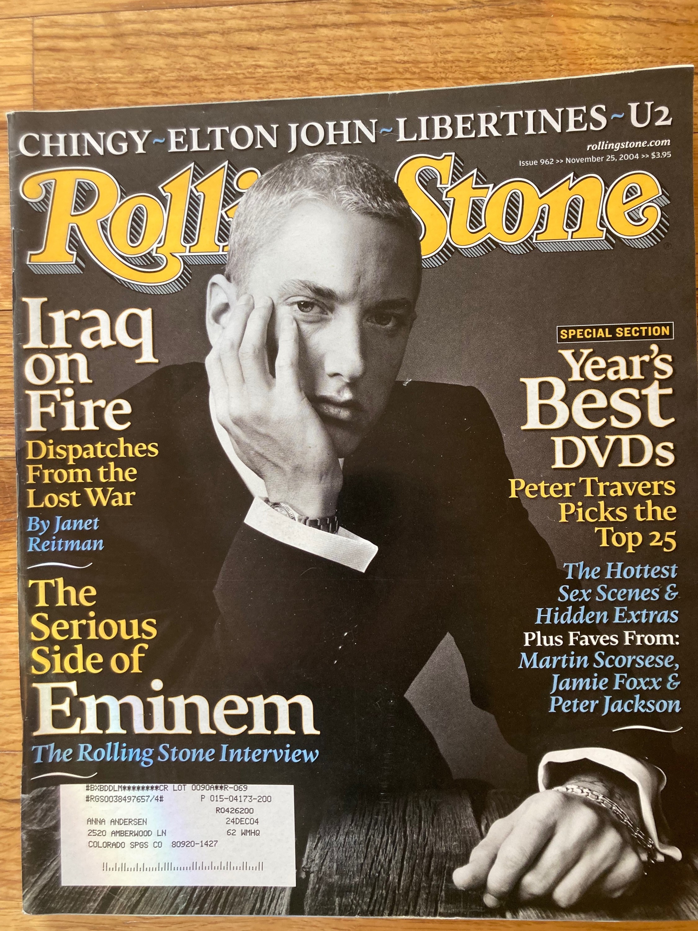 Eminem Rolling Stone Interview