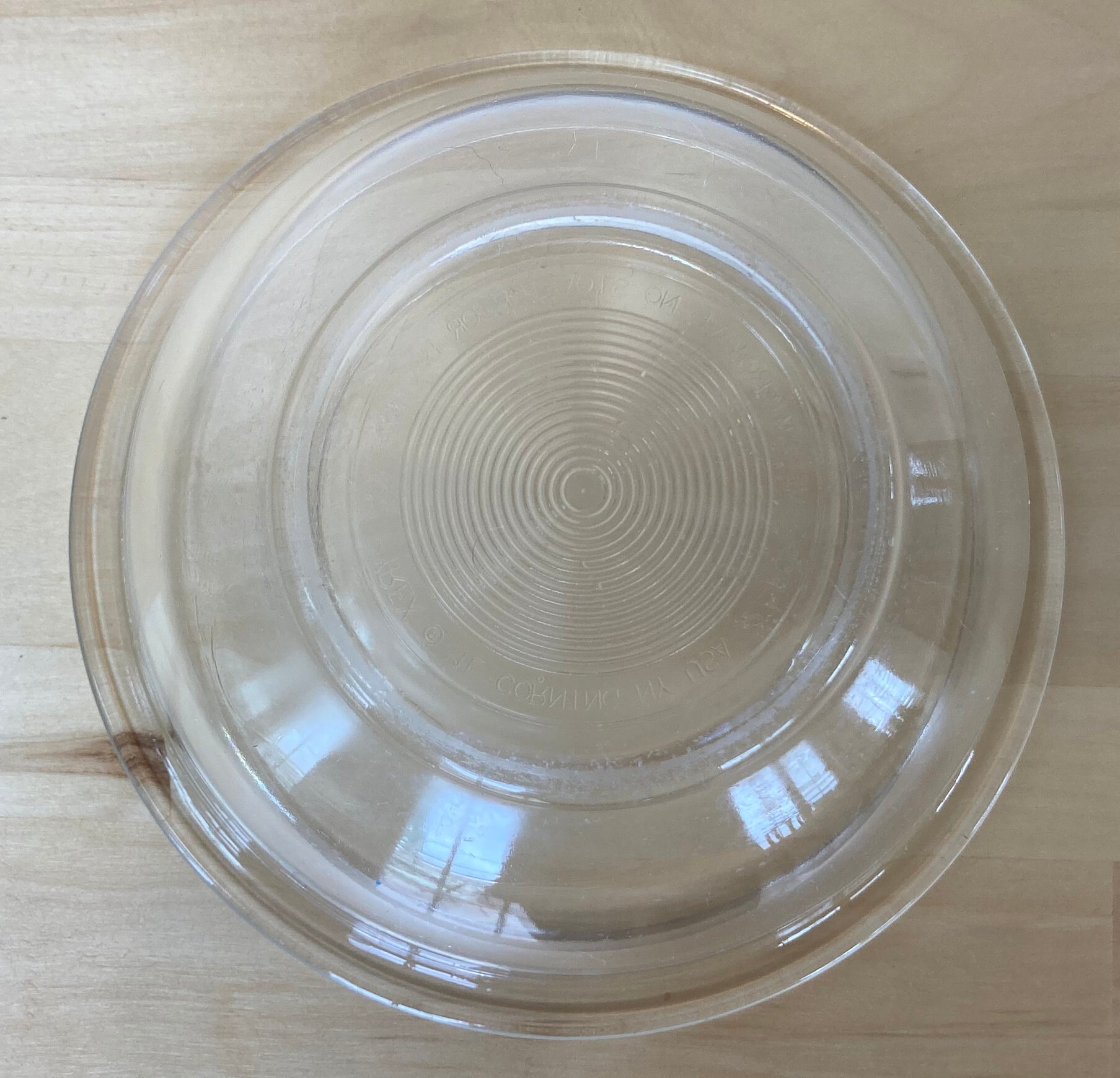 Vintage Clear Glass Pyrex 1 Quart Round Mixing Bowl 322 - Etsy