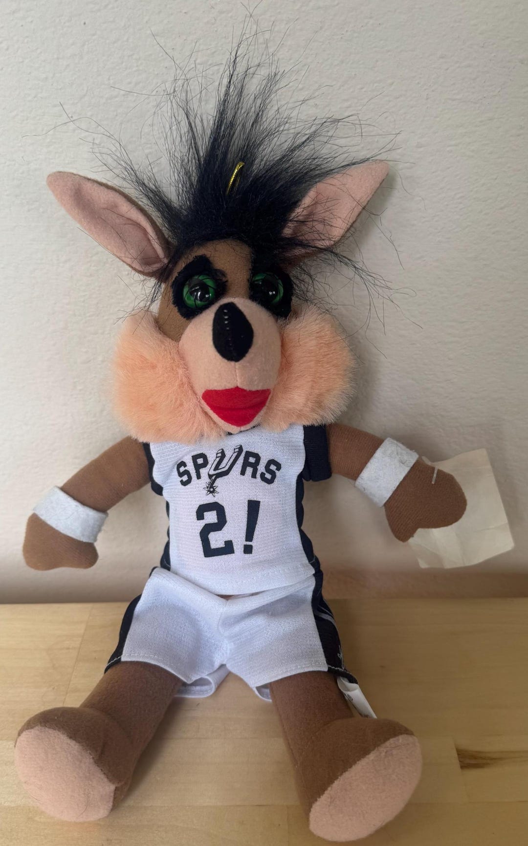 Vintage 1993 NBA San Antonio Spurs Official Mascot "the Coyote" #2 ...