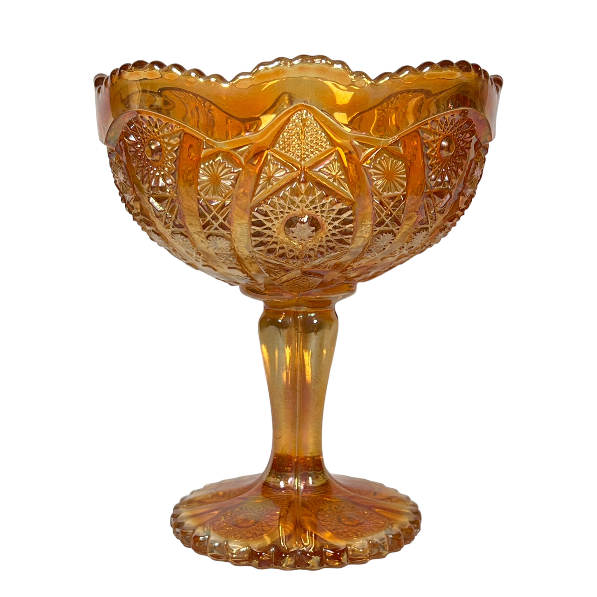 Vintage Imperial - "octagon" Pedestal Candy Dish - Marigoldtall ...