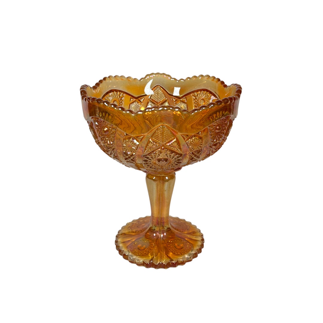 Vintage Imperial - "octagon" Pedestal Candy Dish - Marigoldtall ...