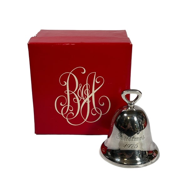 Reed Barton Bell Ornament - Etsy