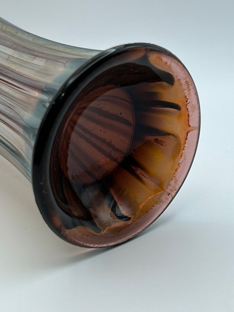 Westmoreland corinth Carnival Glass Vase - Etsy