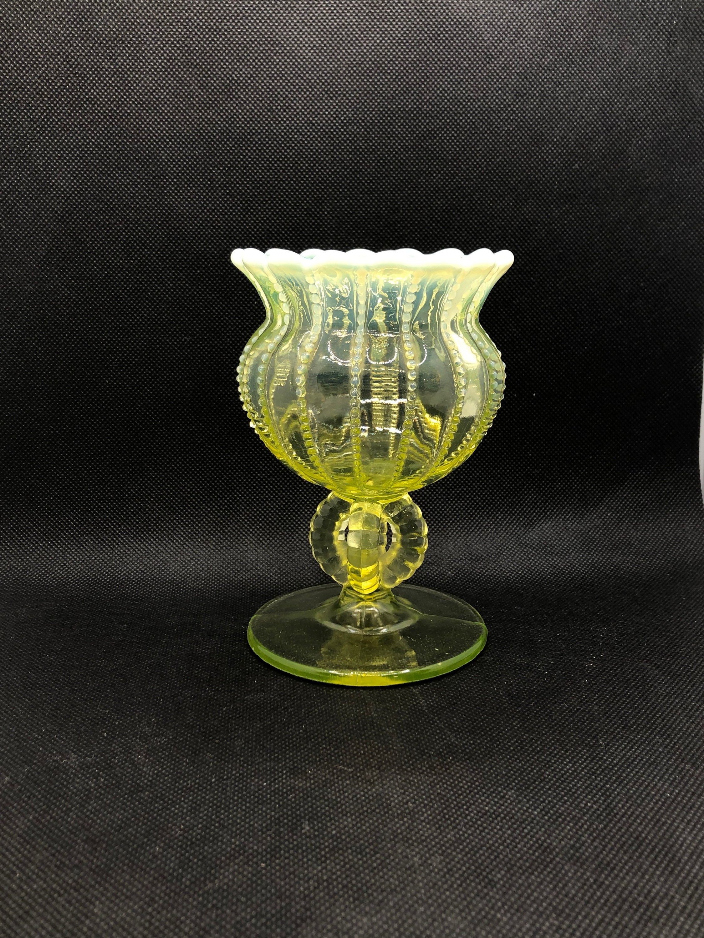 Northwood Glass beaded Panels AKA Opal Open - Etsy