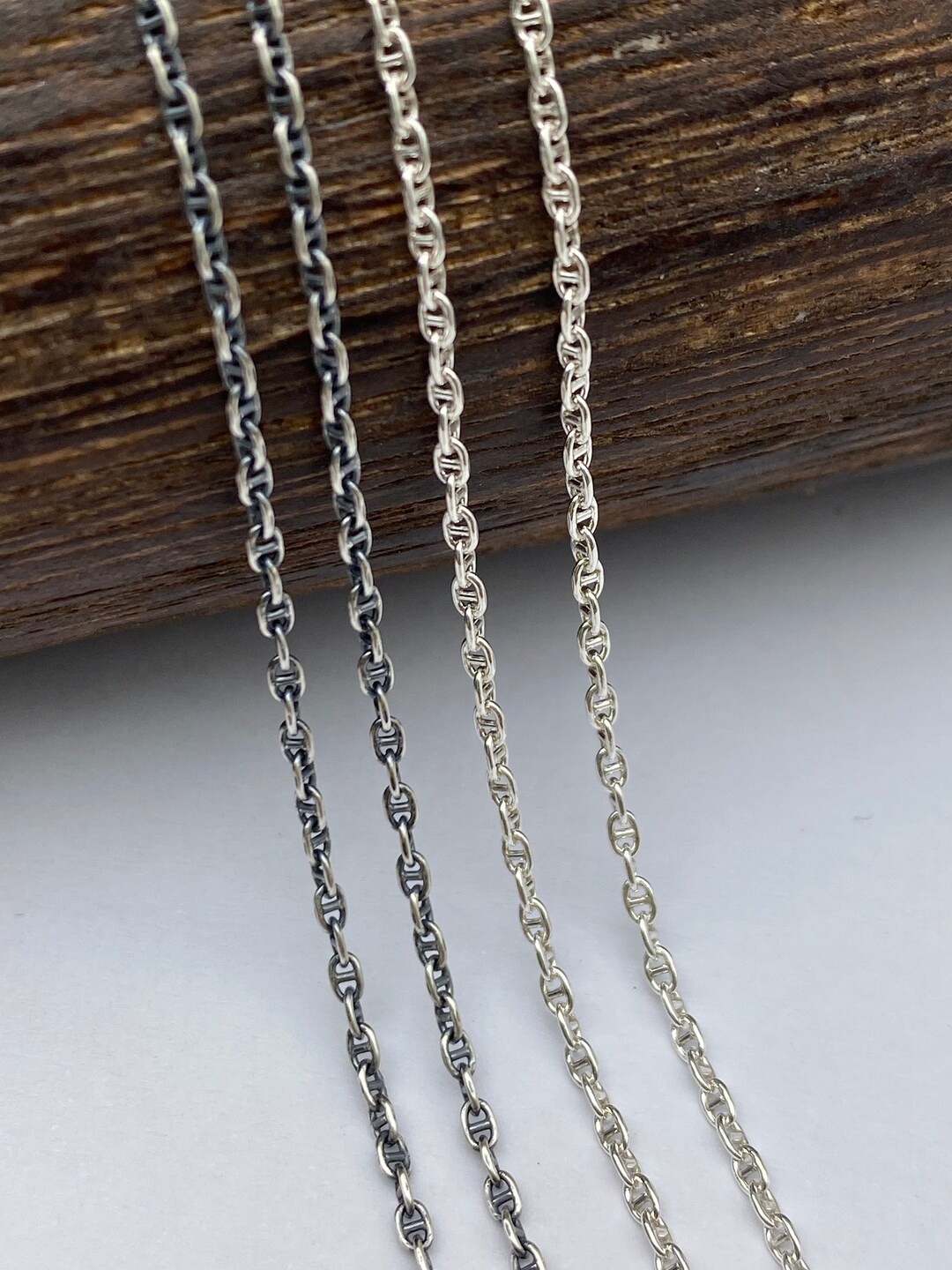 1.5mm Anchor Chain Thin Chain for Pendant 925 Sterling Silver Chain for ...