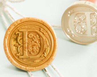 Letter D Wax Seal - Etsy