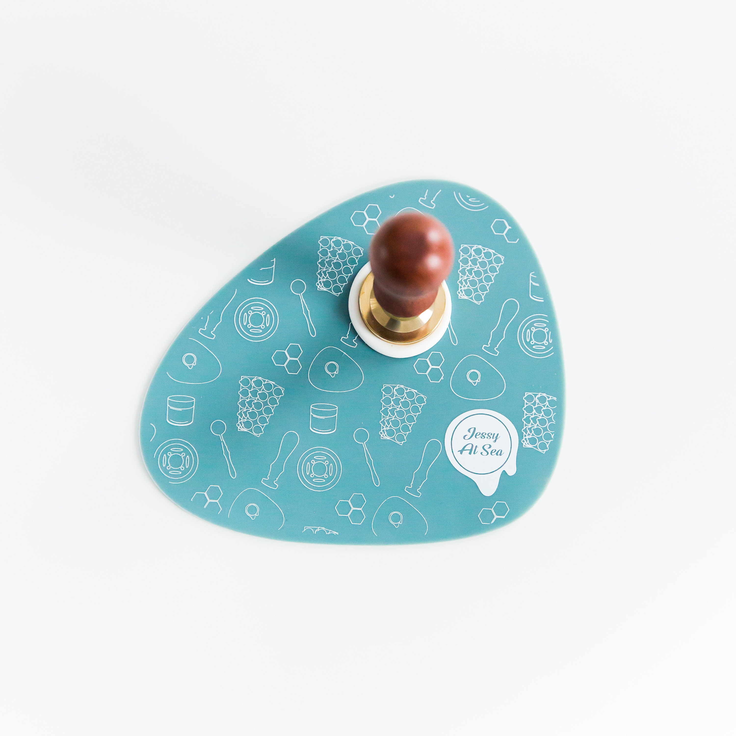 Wax Seal Mat || Pink or Blue Sealing Wax Mat, Wax Seal Beads Mat, Wax ...