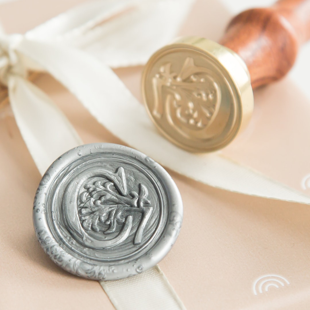 Letter C Wax Seal Stamp || Alphabet Wax Seal Stamp, Letter Wax Seal ...