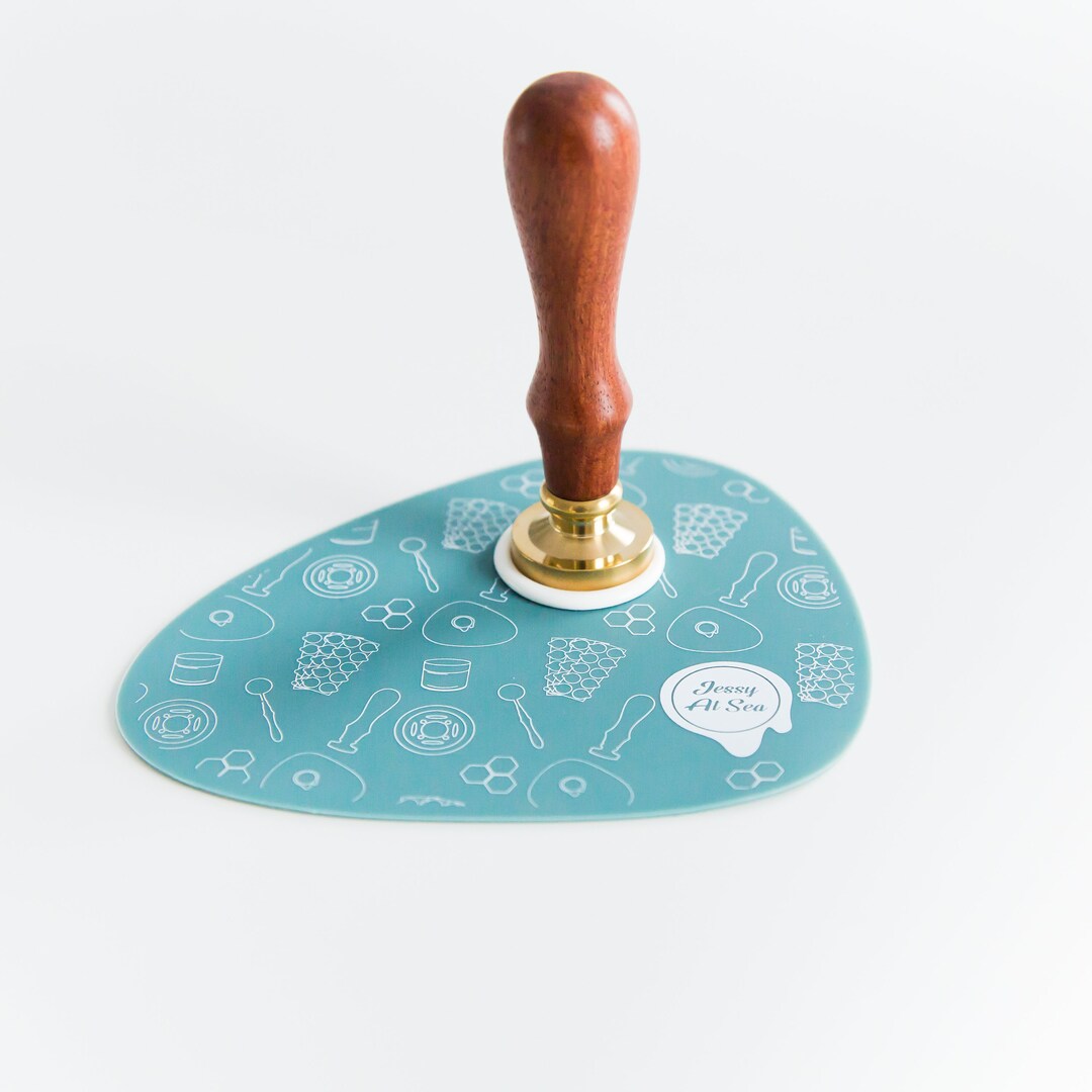 Wax Seal Mat || Pink or Blue Sealing Wax Mat, Wax Seal Beads Mat, Wax ...