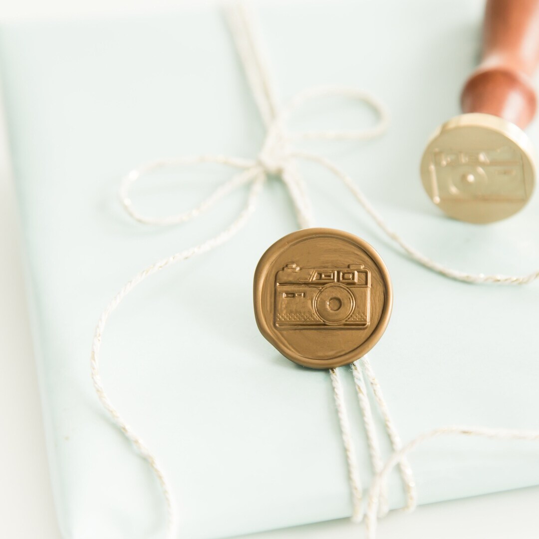 Photo Camera Wax Seal Stamp || Photography Wax Seal Stamp, Camera Wax ...