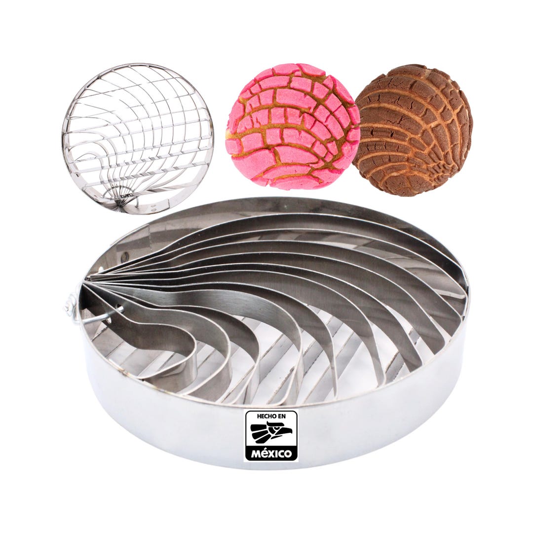 The Original Concha Cutter Mexican Bread Mold Made of Stainless Steel 4 ...