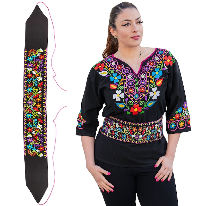 Embroidered Boho Belts - Etsy