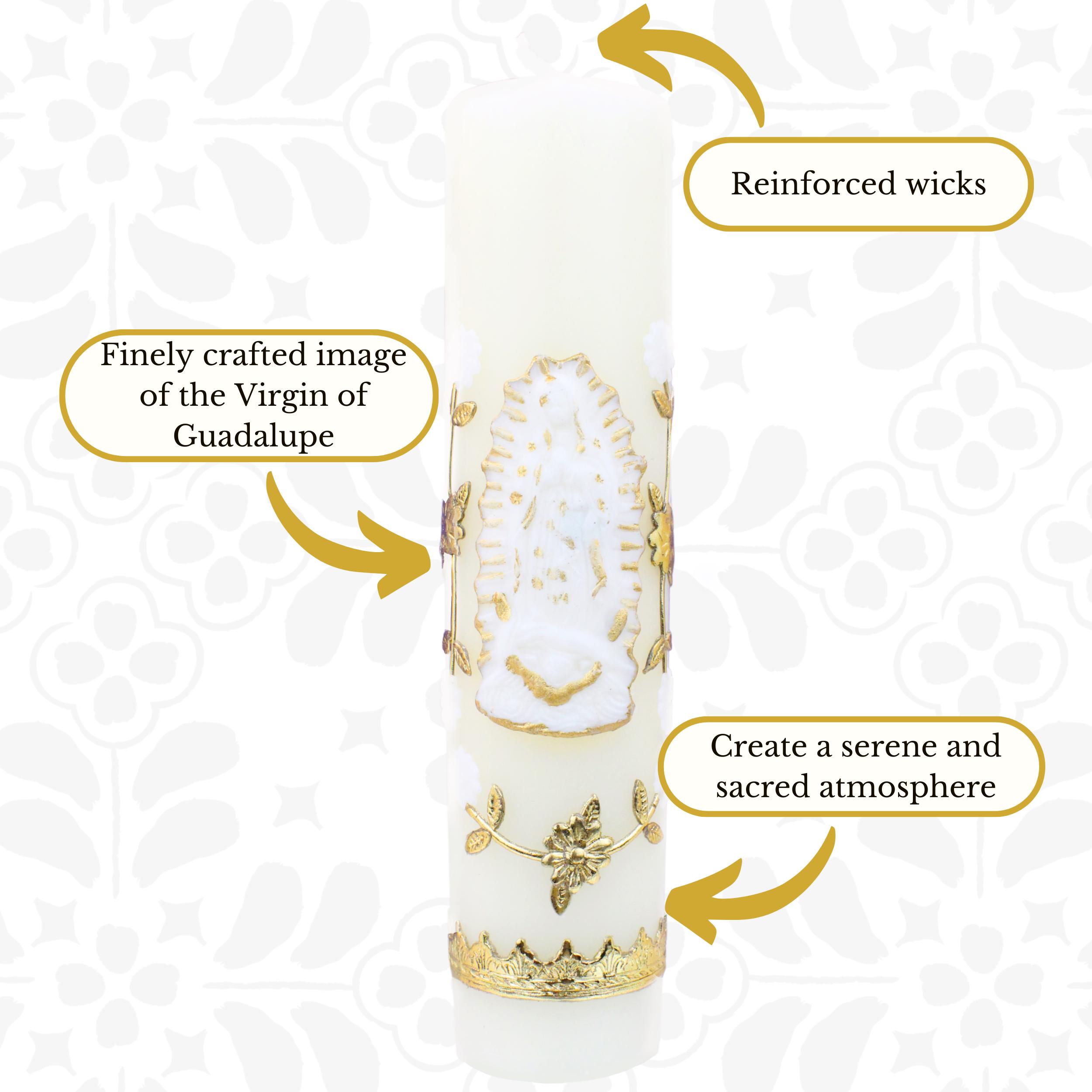 The Magnificient Prayer Candles Collection - Our Lady of Guadalupe ...