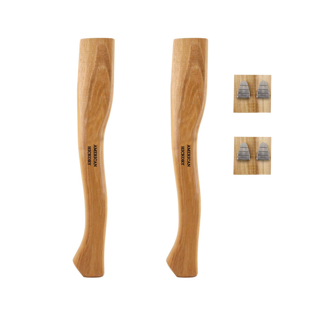 2 Pack Ax Handle Replacement for 14" Axes That Use 1-1/4 Pound Ax Heads ...