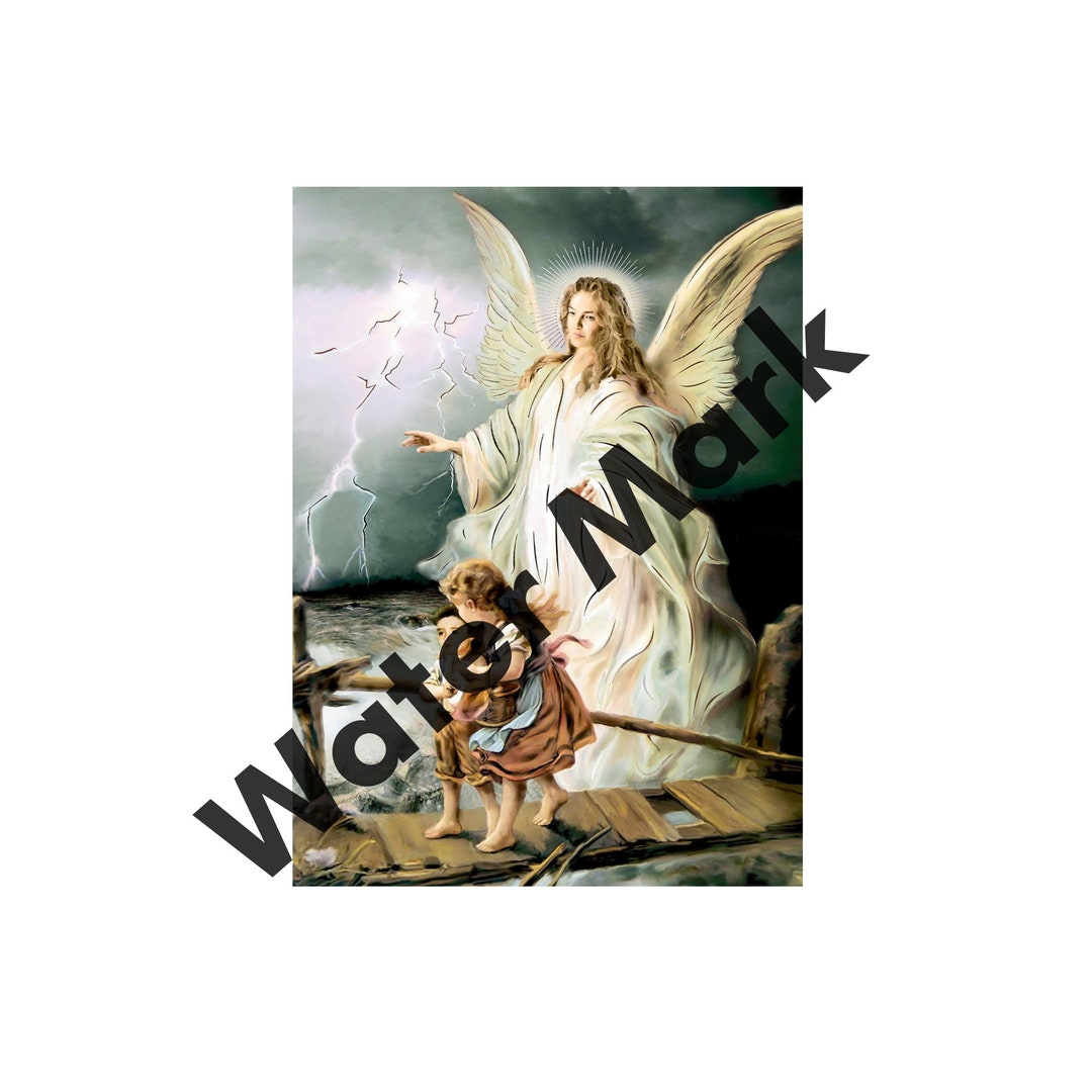 Guardian Angel Svg Digital Download - Guardian Angel Png - Guardian ...
