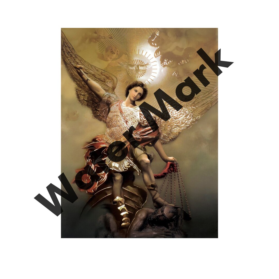 St. Michael Archangel Svg Digital Download - St. Michael Png - Saint ...