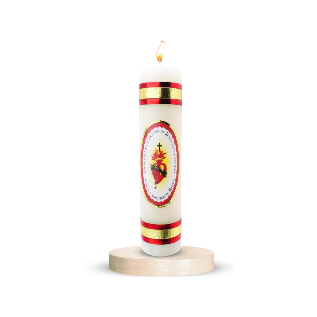 The Magnificient Prayer Candles Collection - Sacred Heart Religious ...
