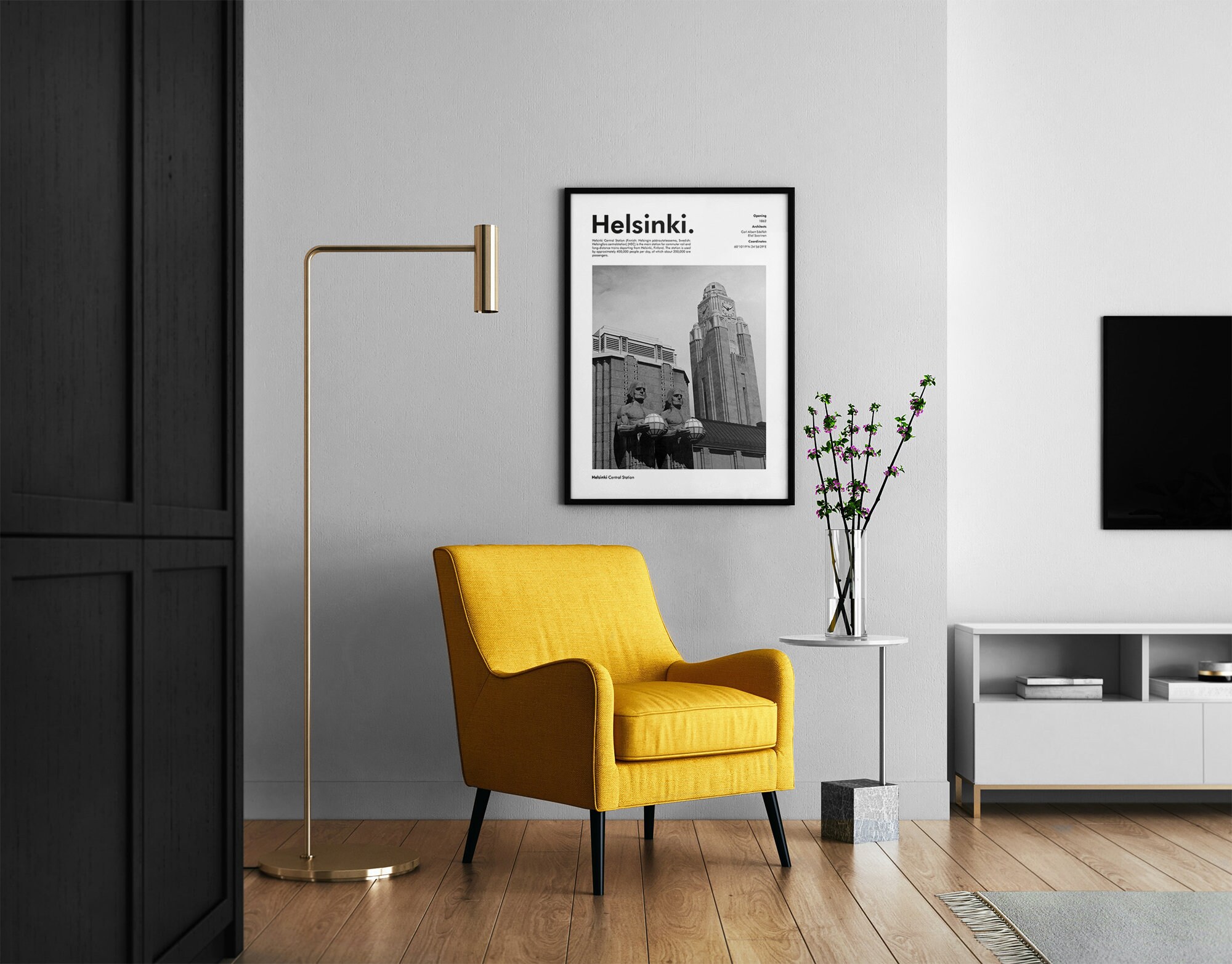 Helsinki Print - Helsinki Central Station - Printable Wall Art - Travel ...