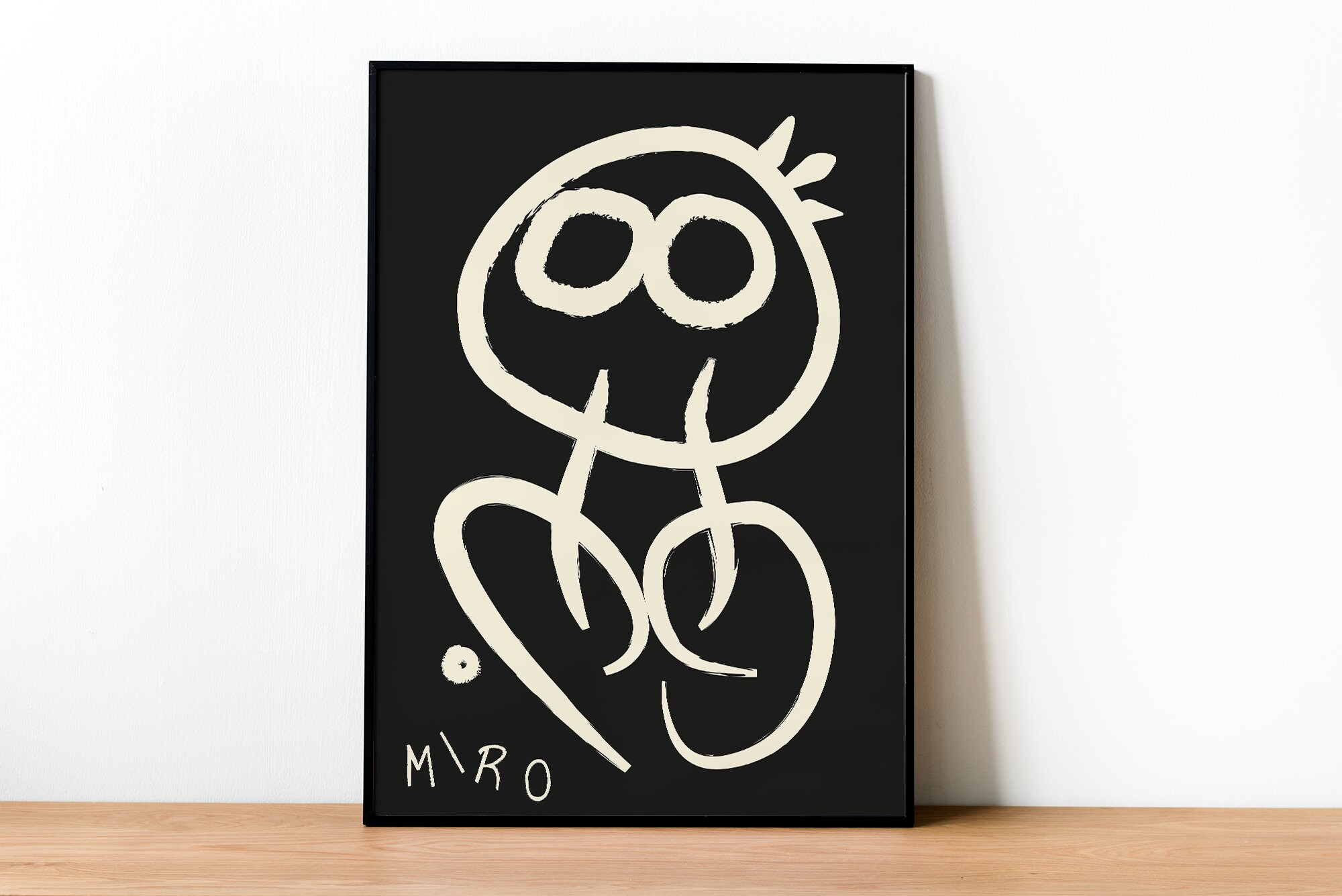 Joan Miro Digital Print - Self Portraid Poster - Joan Miro Poster ...