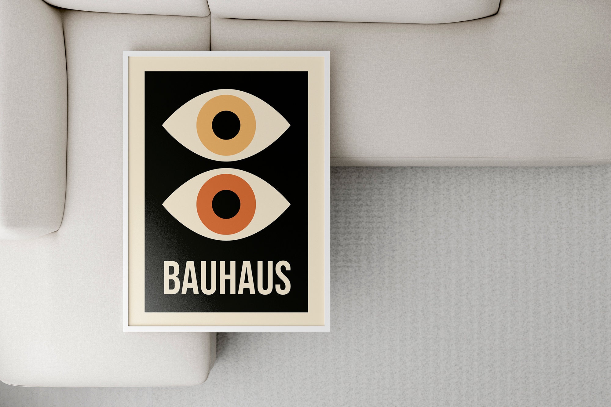 Bauhaus Eyes Printable Exhibition Poster, Bauhaus Wall Art, Bauhaus ...