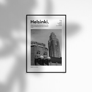 Helsinki Print - Helsinki Central Station - Printable Wall Art - Travel ...