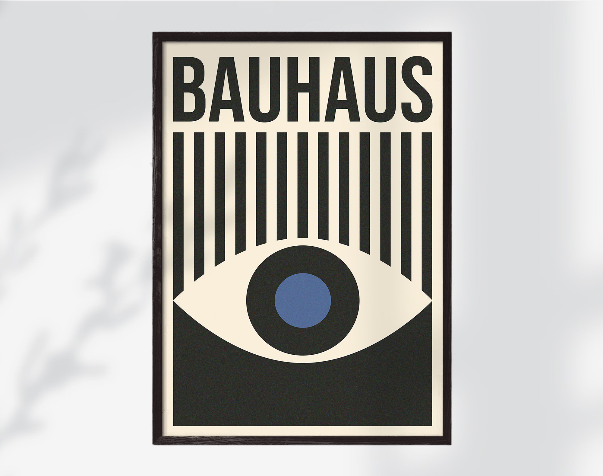 Bauhaus Eye Printable Exhibition Poster Bauhaus Wall Art - Etsy