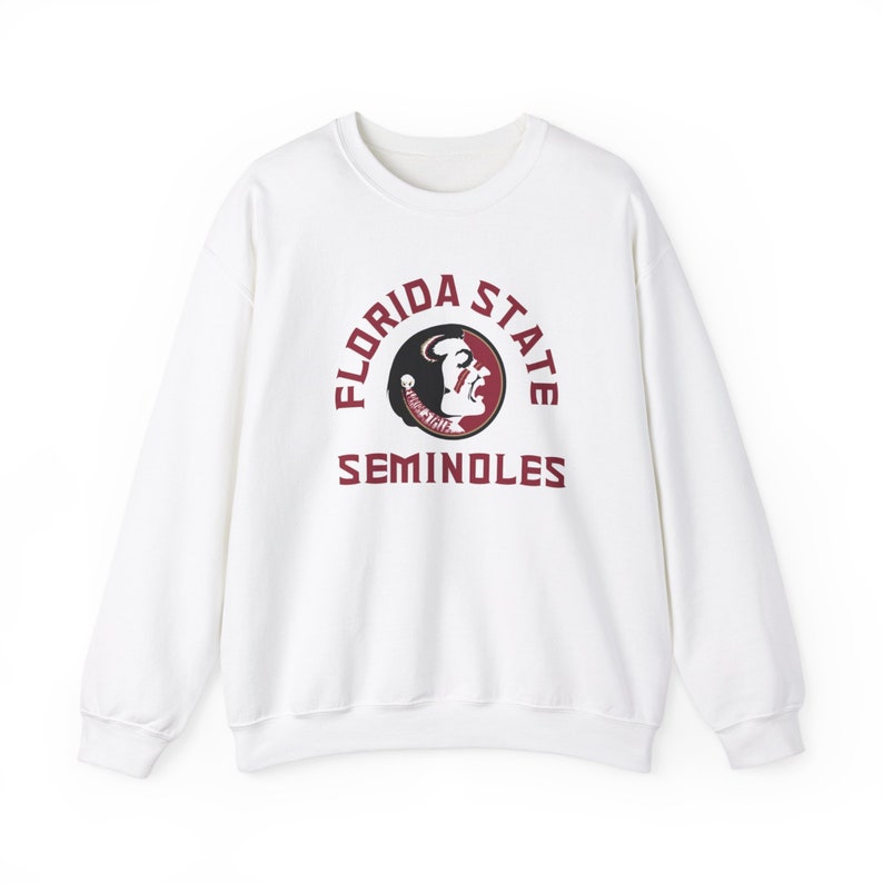 FSU Football Sweatshirt Florida State Seminoles FSU University Florida ...